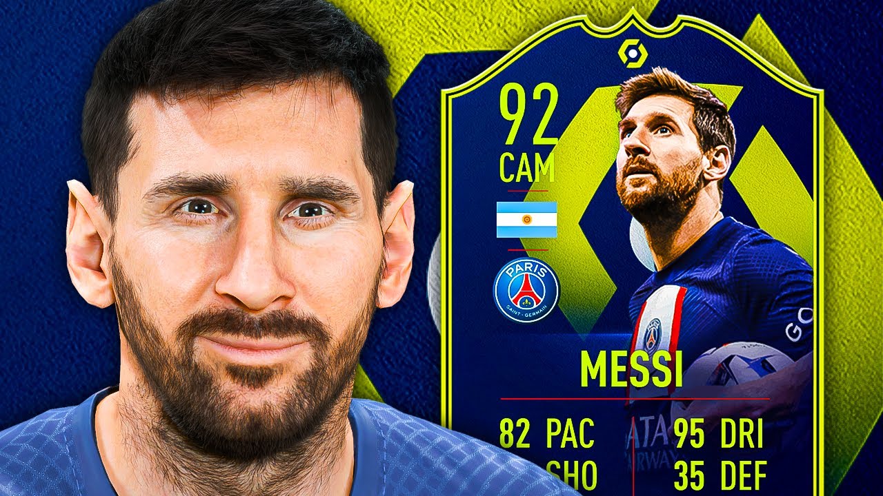 THE GOAT! 🐐 92 POTM Messi Player Review - FIFA 23 Ultimate Team - YouTube