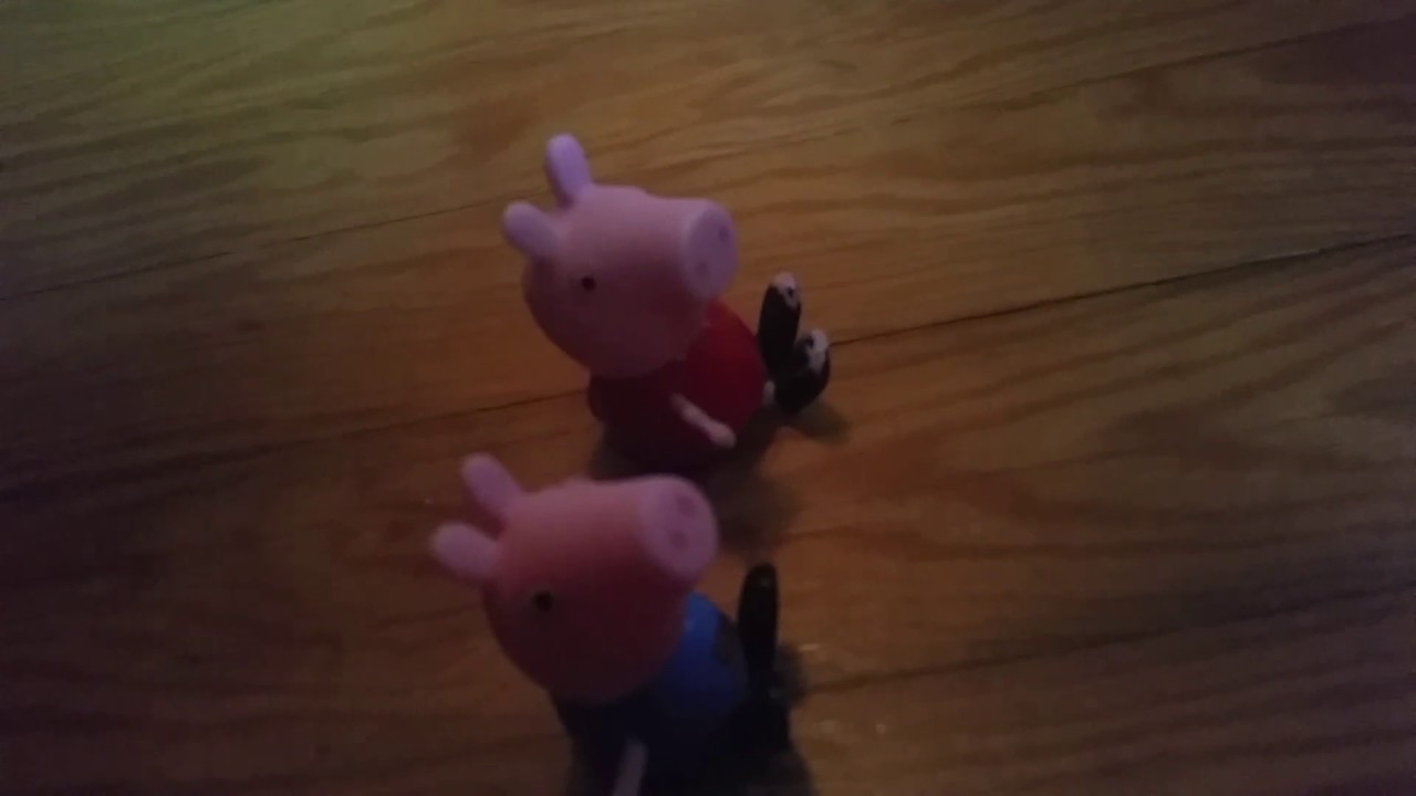 Peppa Pig Peppa and Georges Nightmare Disney Toy Prouductions - YouTube