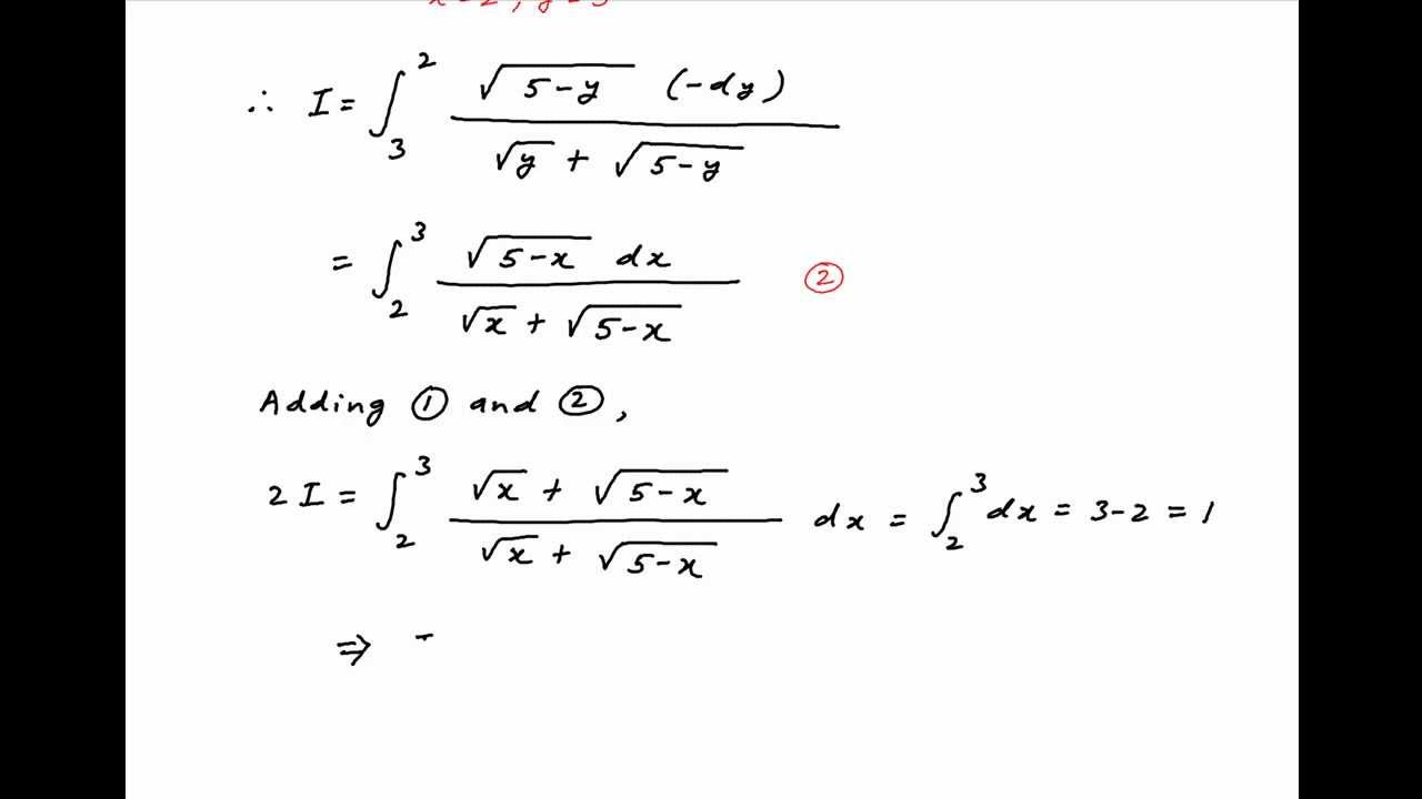 Find The Definite Integral Of Sqrt x sqrt 5 x Sqrt x Between The