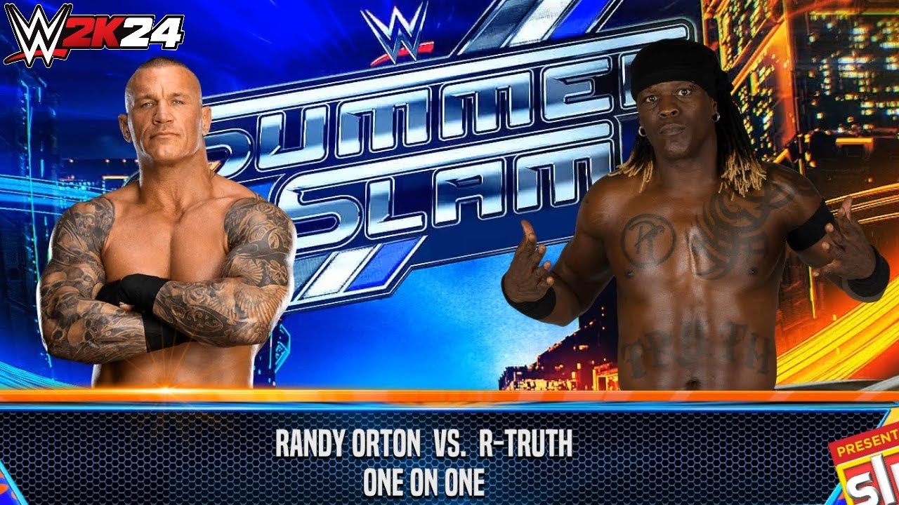 Full Match - Randy Orton vs. R-Truth: Summerslam | WWE 2k24 - YouTube