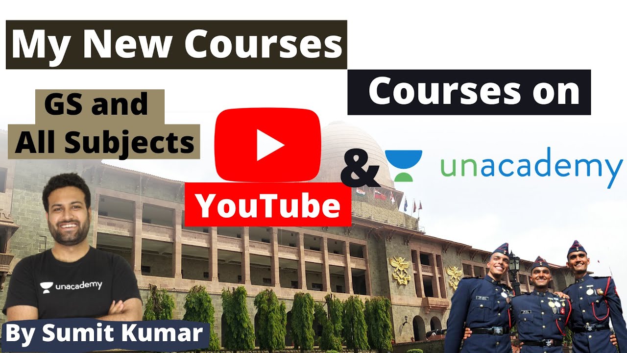 WHEN ARE MY NEW COURSES STARTING | YOUTUBE AND UNACADEMY | LEARN WITH ...