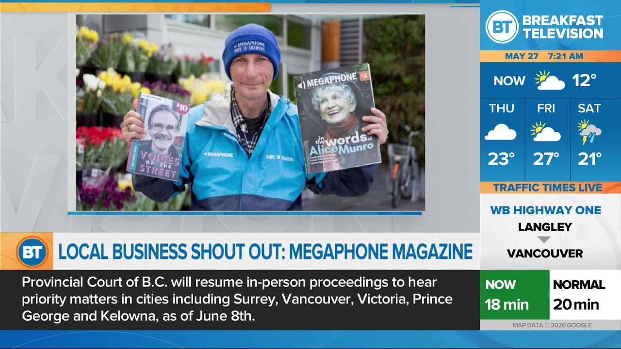 Operation Support Local: Megaphone Magazine - YouTube