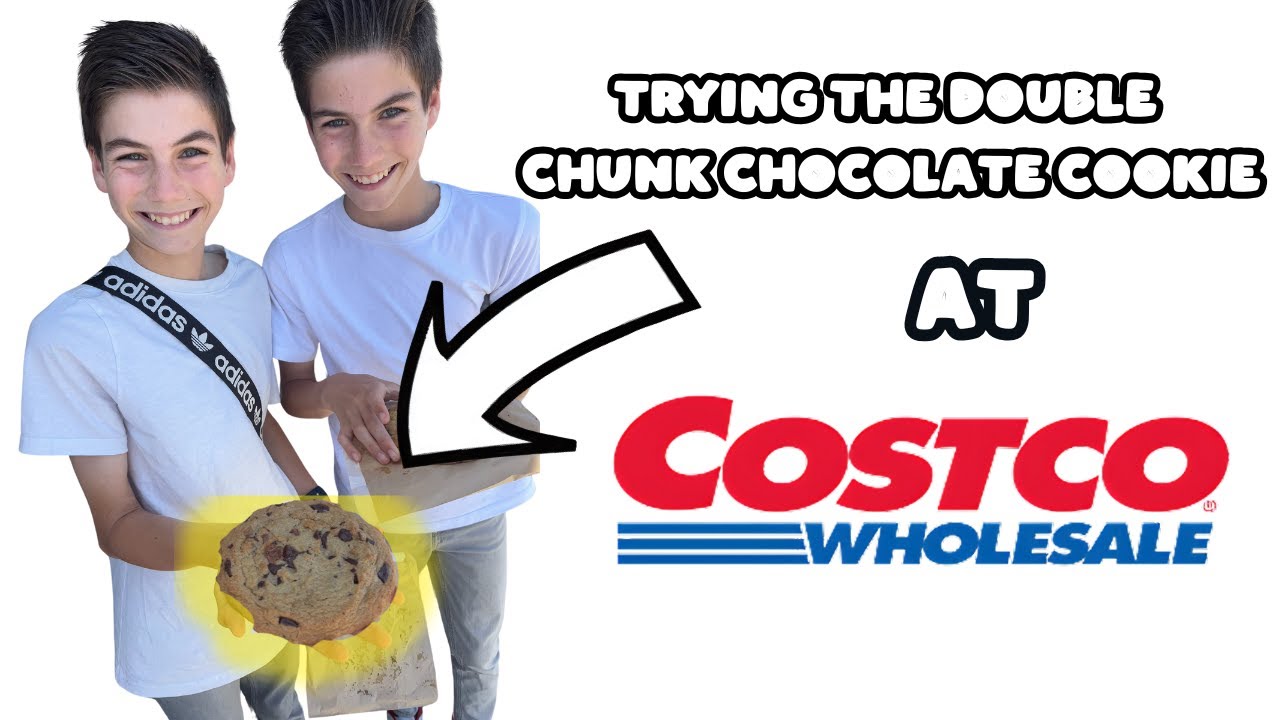 Trying the Double Chunk Chocolate Cookie from @CostcoTV with ...