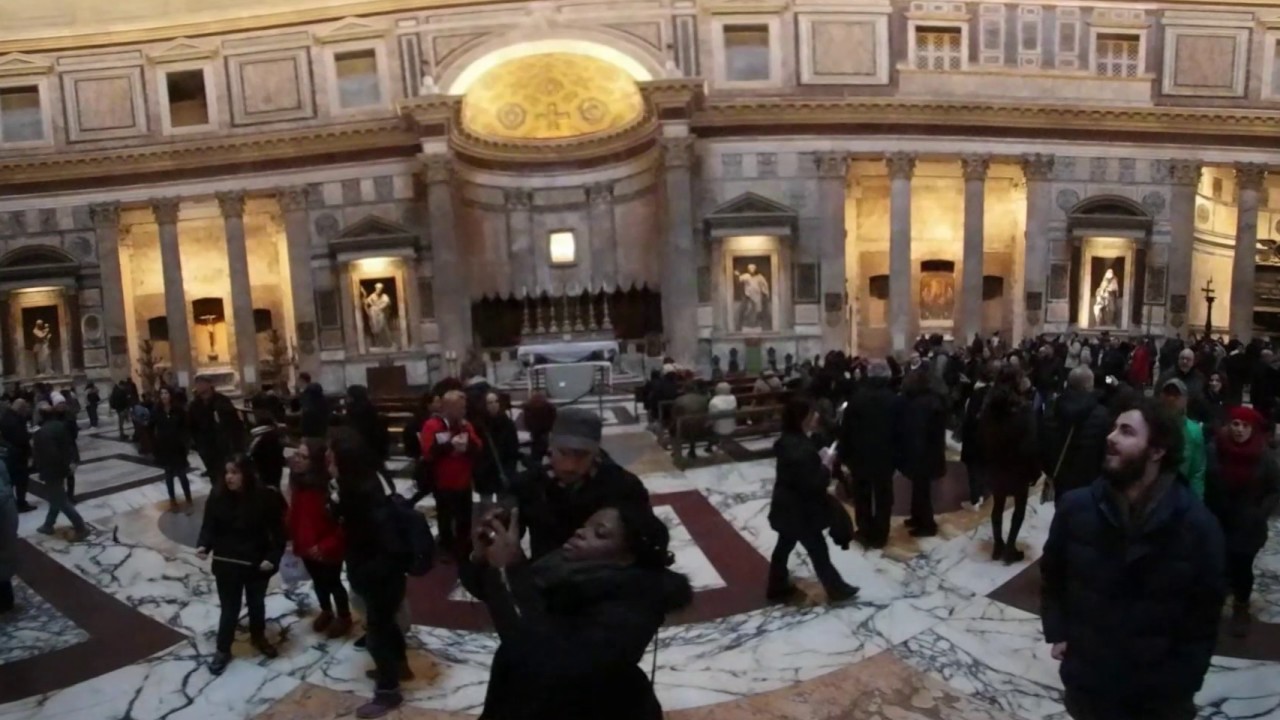 Pantheon Rome 360 Degrees Video - Interior - YouTube
