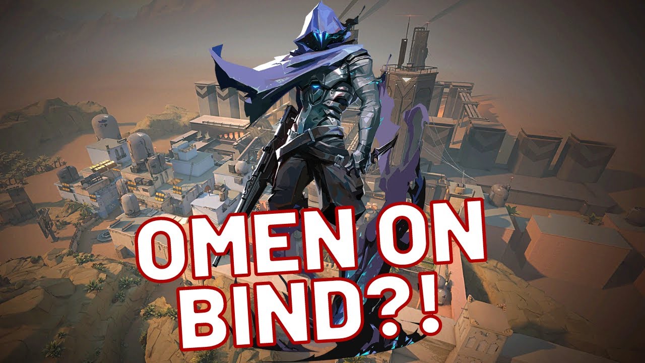 How to Play Omen on Bind! | Rise Poised Valorant Vod Review - YouTube