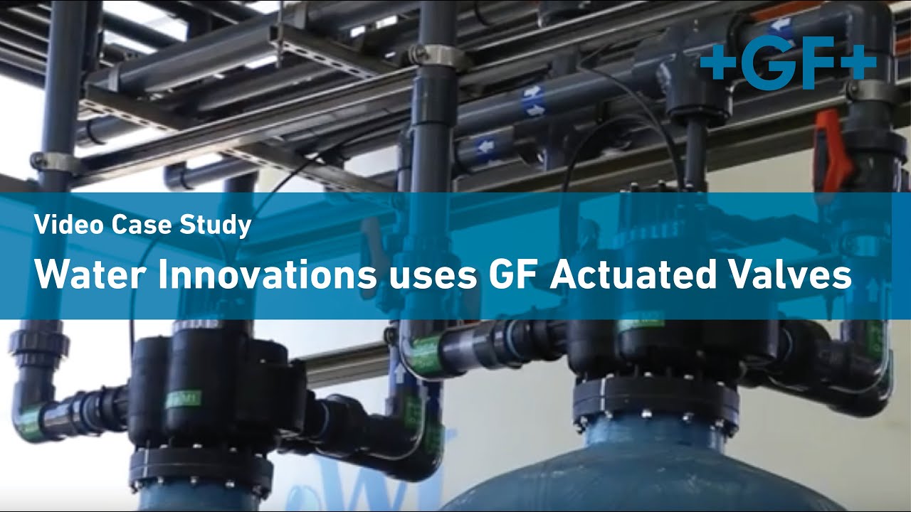 Water Innovations uses level, pH, flow, PRV, PVC actuated valves from ...