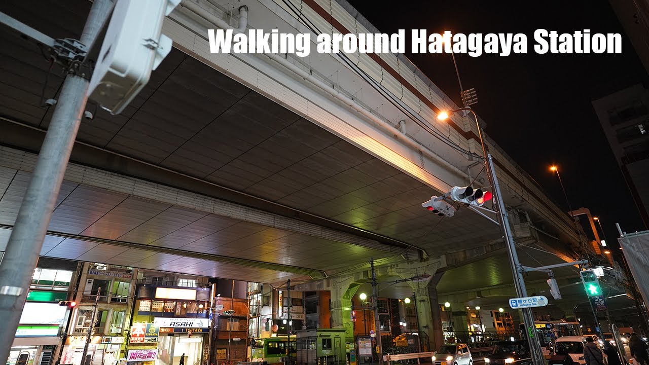 Around Keio Hatagaya Station [4K HDR] [Sony a7C, FE20mmF1.8G] - YouTube