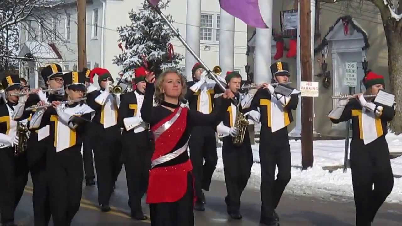 Taylor High School Marching Band Cleves Christmas Parade 2013 (Three ...