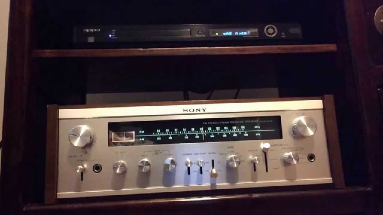 Dean Martin Sony STR 6065 Receiver - YouTube