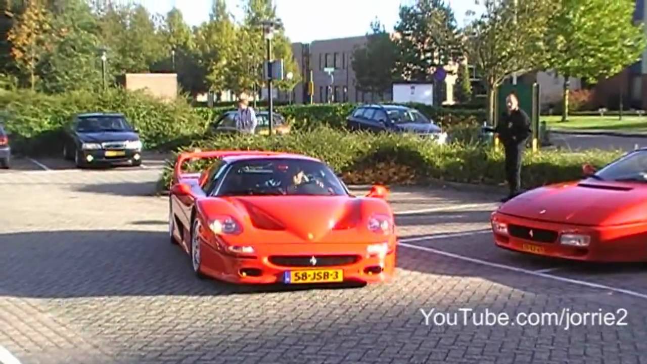 Ferrari F50 Fuchs exhaust sound! Rev + accelerate! - YouTube
