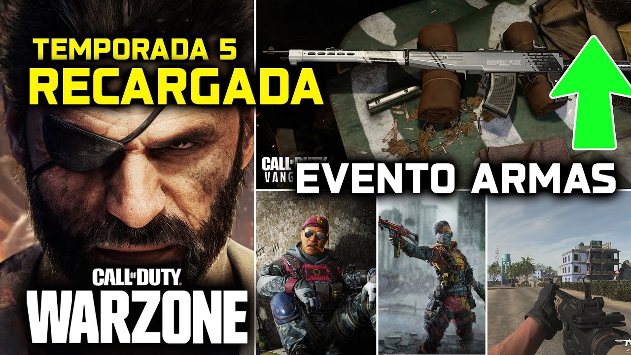 Esta semana en WARZONE: parche temporada 5 recargada, nuevas armas ...