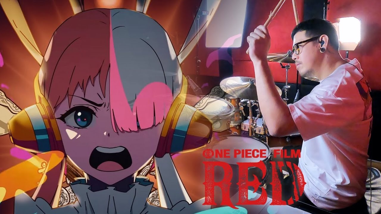 ONE PIECE FILM RED OST | 逆光「Backlight」Ado ft.Vaundy | | DRUM COVER ...