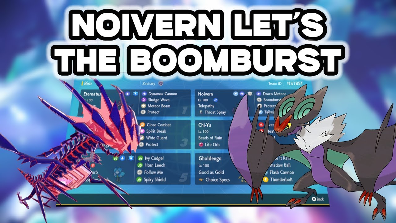 Noivern tries to boomburst it's way through regulation G! - Pokemon ...