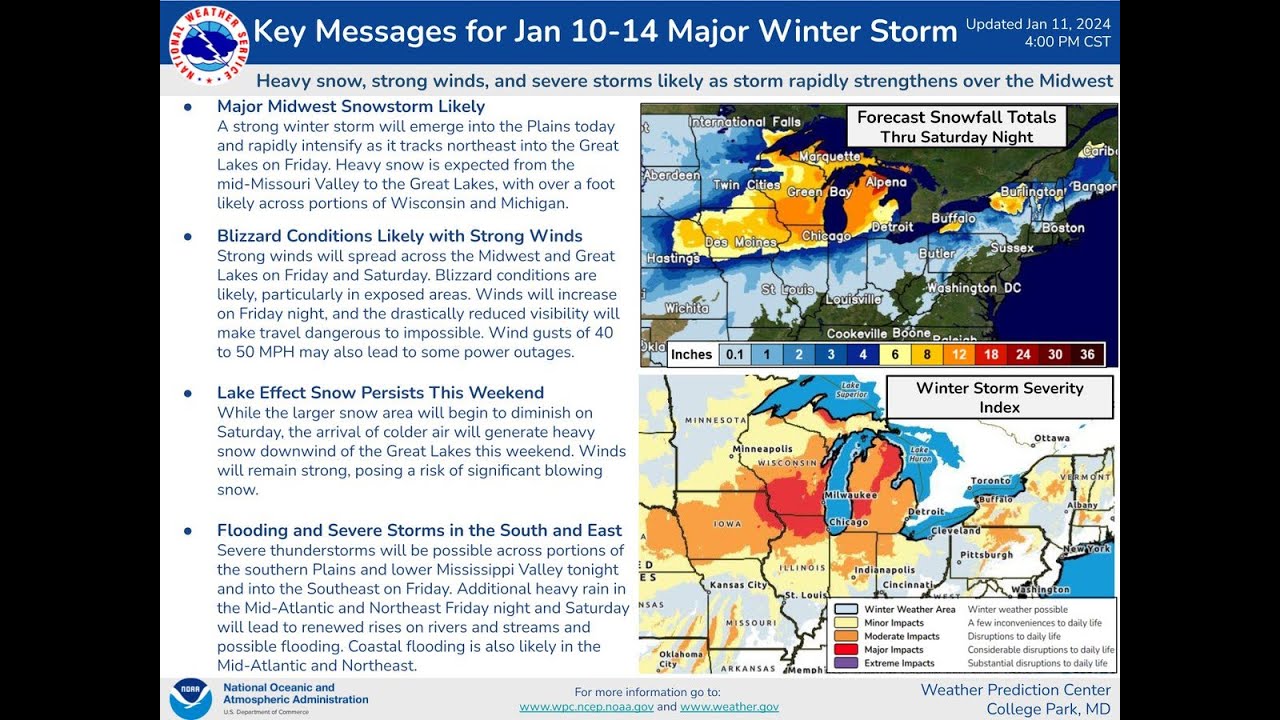 UPDATE: winter storm Gerri - YouTube