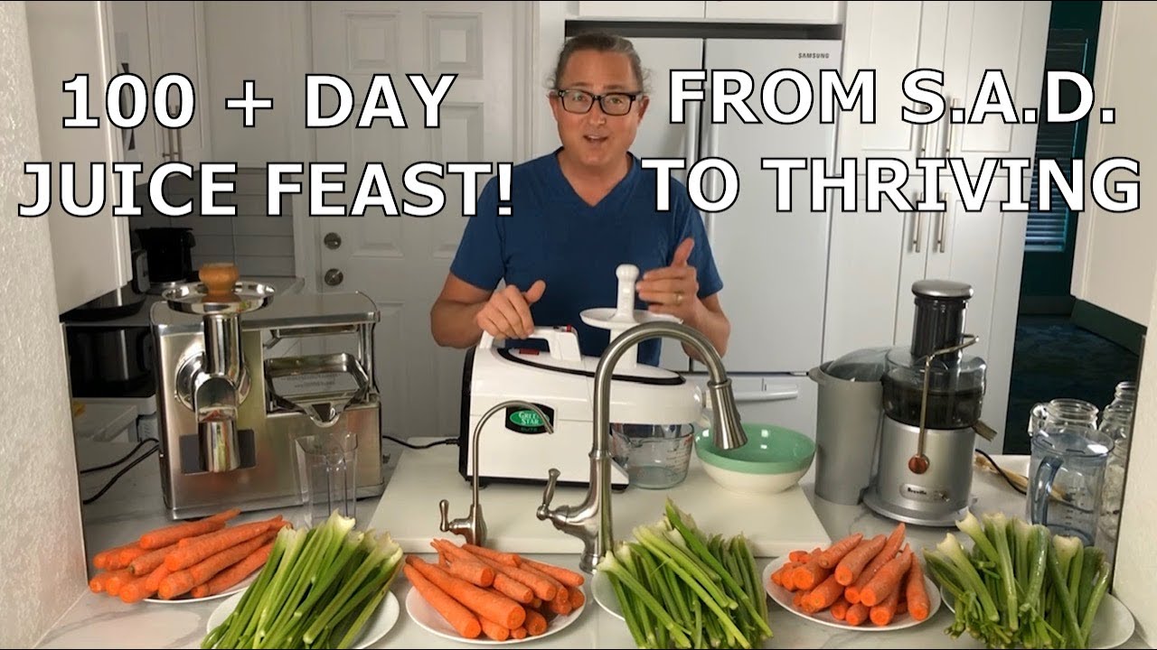 From the SAD diet to THRIVING / Juice Feaster || Vegan Diet - YouTube