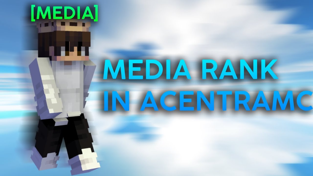 I GOT MEDIA RANK IN ACENTRAMC | CLEAN RENDERS | SICK GAMERS - YouTube
