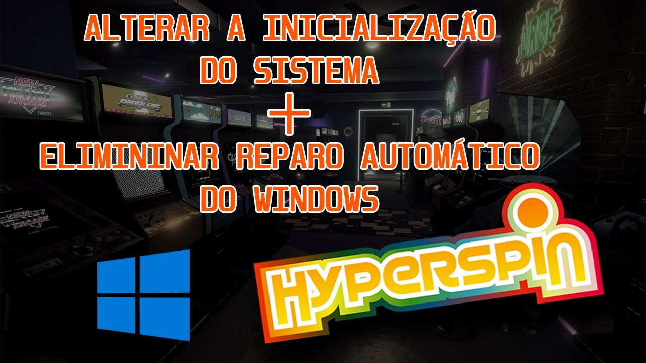 TUTORIAL #003 - INICIANDO O HYPERSPIN NO LUGAR DA ÁREA DE TRABALHO ...