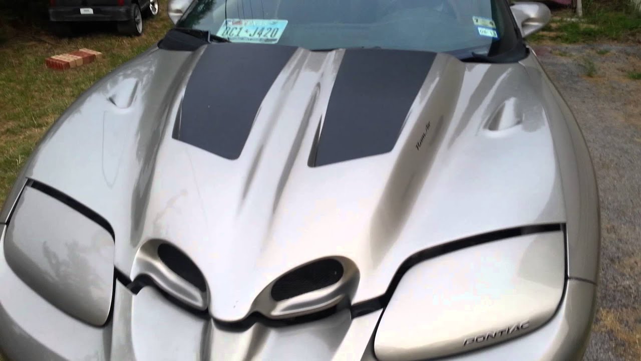 99 Trans Am Walk Around cam & long tubes - YouTube