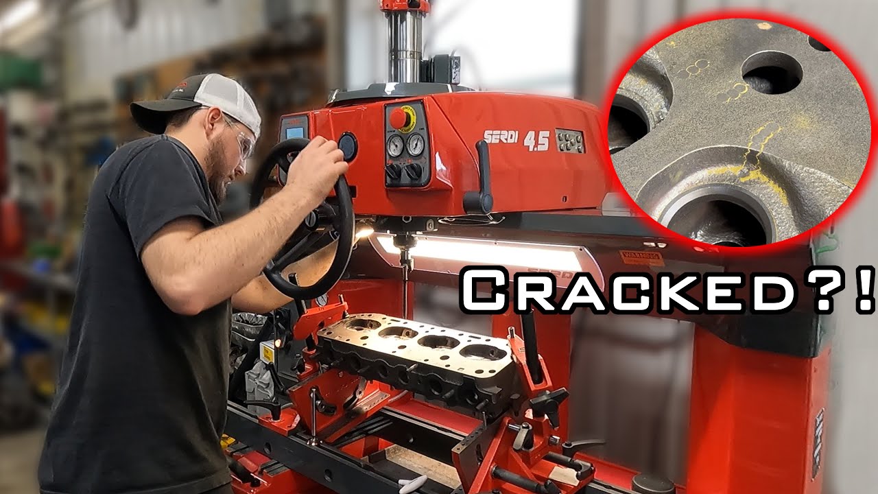 The First Head Had Seen Better Days... Ford Tractor 172ci Gasoline ...