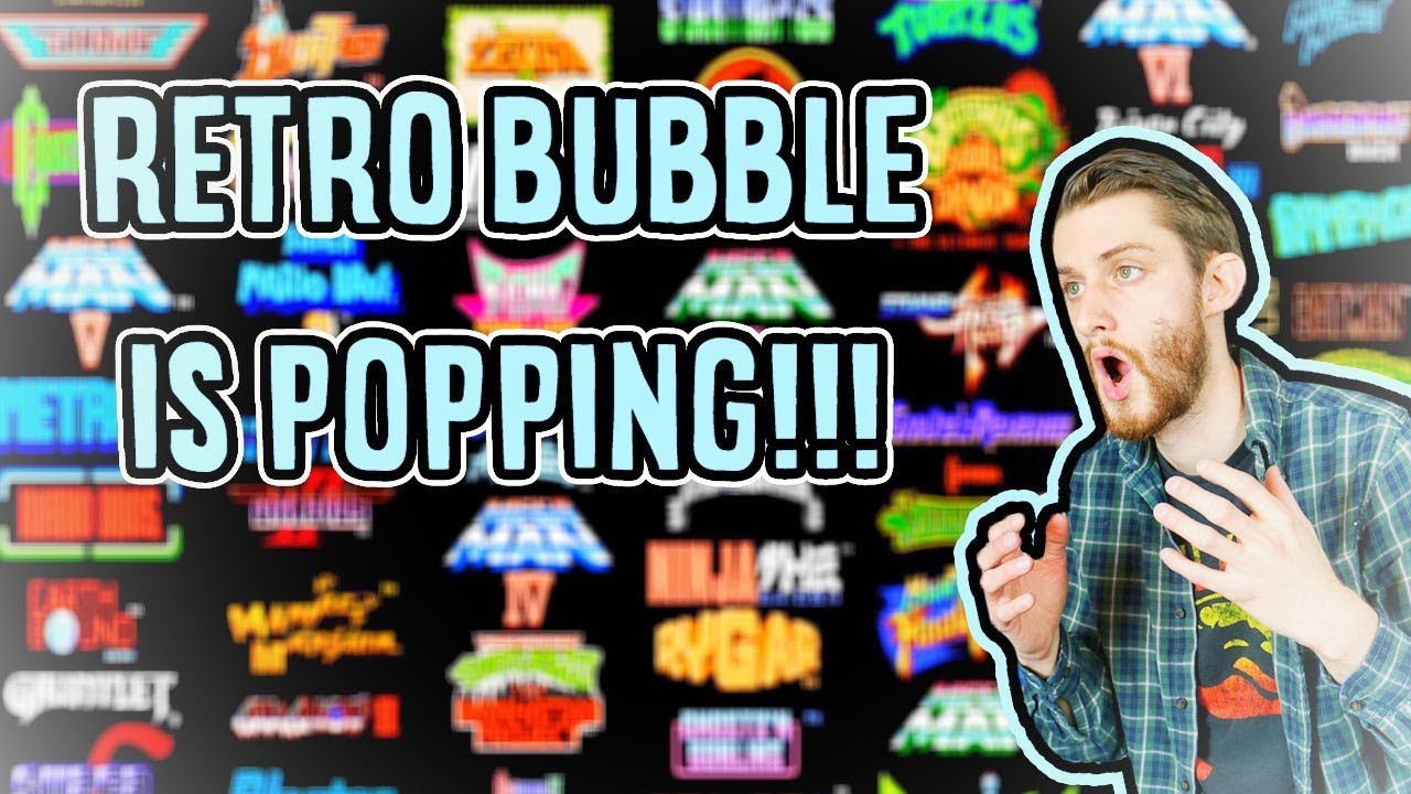 Retro Video Game Bubble BUSTING!?!?! - YouTube