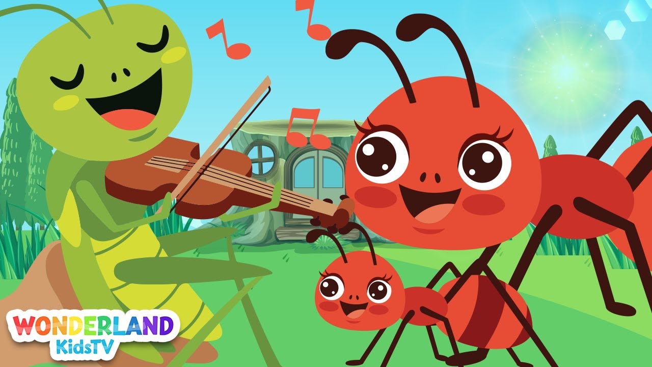 The Ant and The Grasshopper - Kids songs - Nursery Rhymes & Kids Songs ...