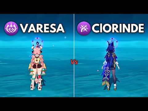 F2P :- STRONGEST ELECTRO?? Clorinde vs Varesa ! [ Genshin Impact ]