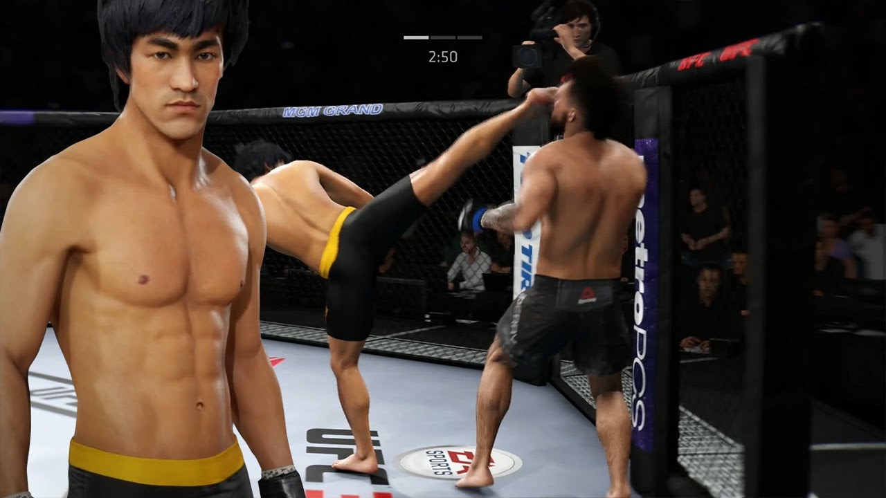 Bruce Lee vs Mike Perry | Bare Knuckle Fighting Championship 李小龍 格鬥 ...