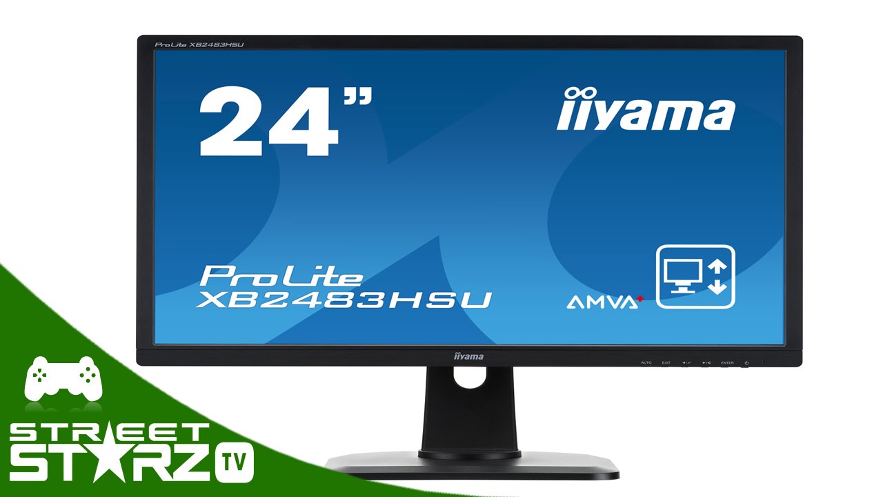 Iiyama prolite e2483hs unboxing - YouTube