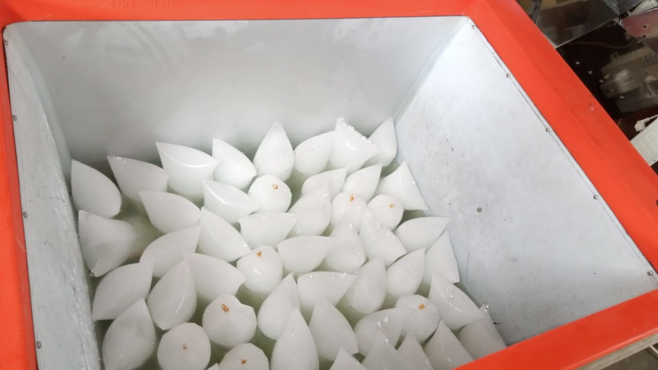 Mesin Es Batu 440 Liter kapasitas 80+ - YouTube