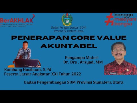 Penerapan Core Value Akuntabel || ASN BerAKHLAK - YouTube