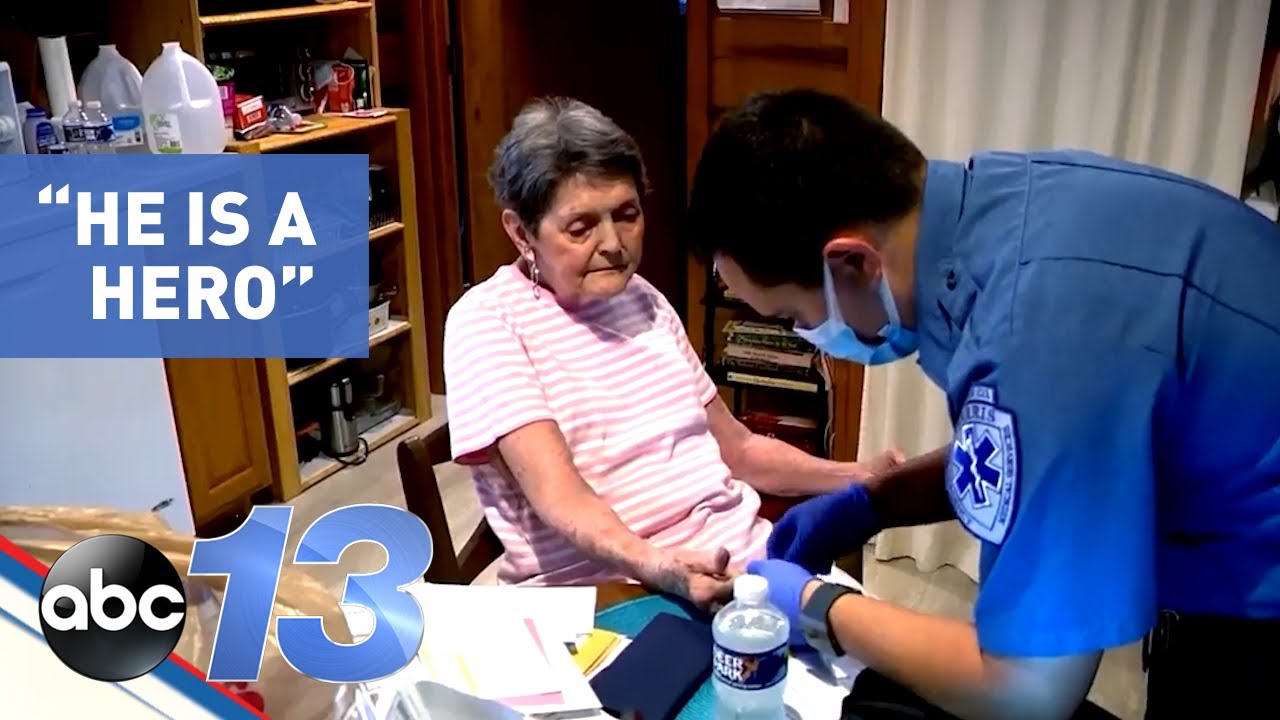 "He is a hero" A local paramedic goes above & beyond for his community ...