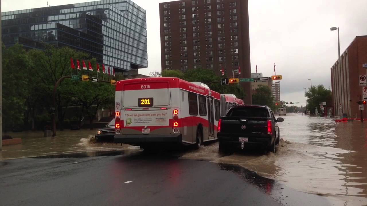 Calgary Flood June 2013 (City Hall) - YouTube