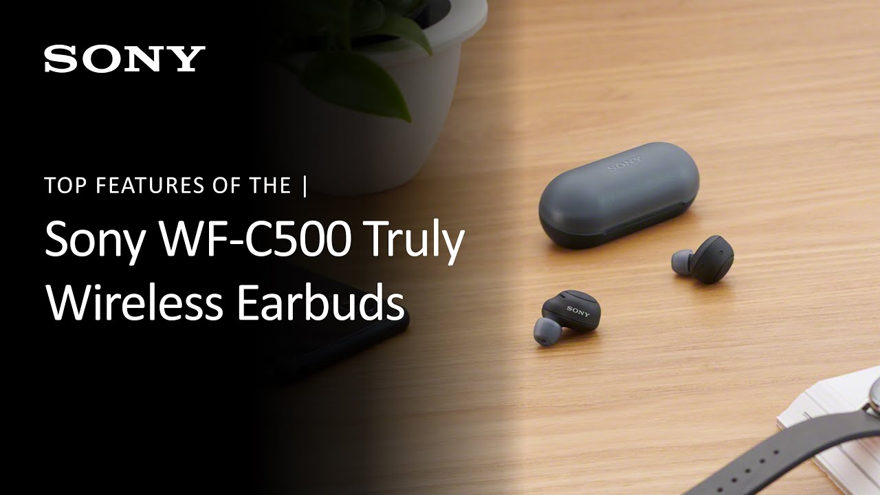 Sony | Top Features Of The WF-C500 Truly Wireless Earbuds - YouTube