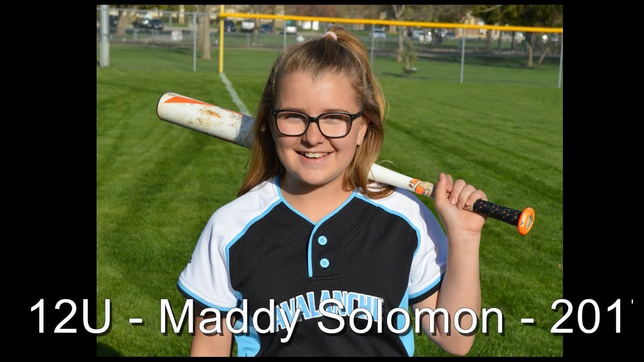 Maddy Solomon - Utah Avalanche 12U - 2017 Spring Highlights - YouTube