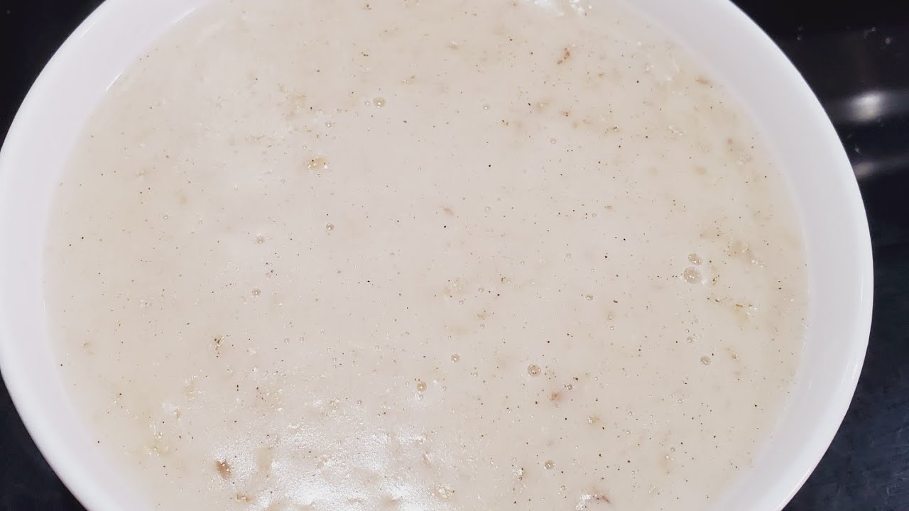 Oatmeal porridge Labouyi avoine. - YouTube