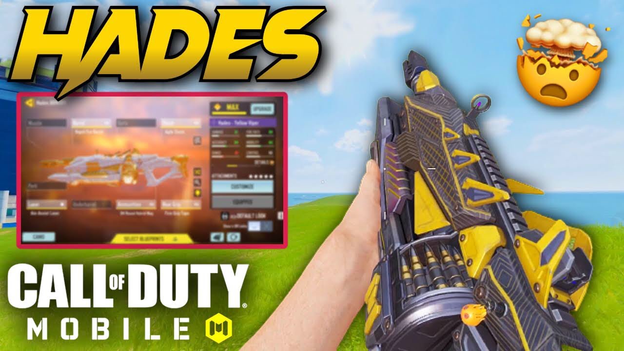 Best Possible HADES Gunsmith in Solo vs Squads!🔥| COD MOBILE BR - YouTube