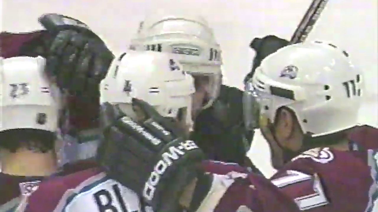 Joe Sakic Goal - Game 7 , 2001 Stanley Cup Final Avalanche vs. Devils ...