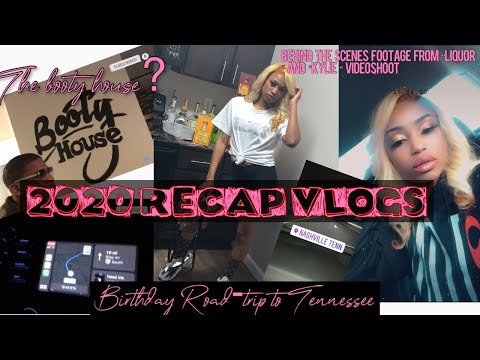 Reeka’s 2020 recap vlogs: The Booty house? 🤣| Road 🚗trip to Tennessee | BTS Videoshoot footage 💙