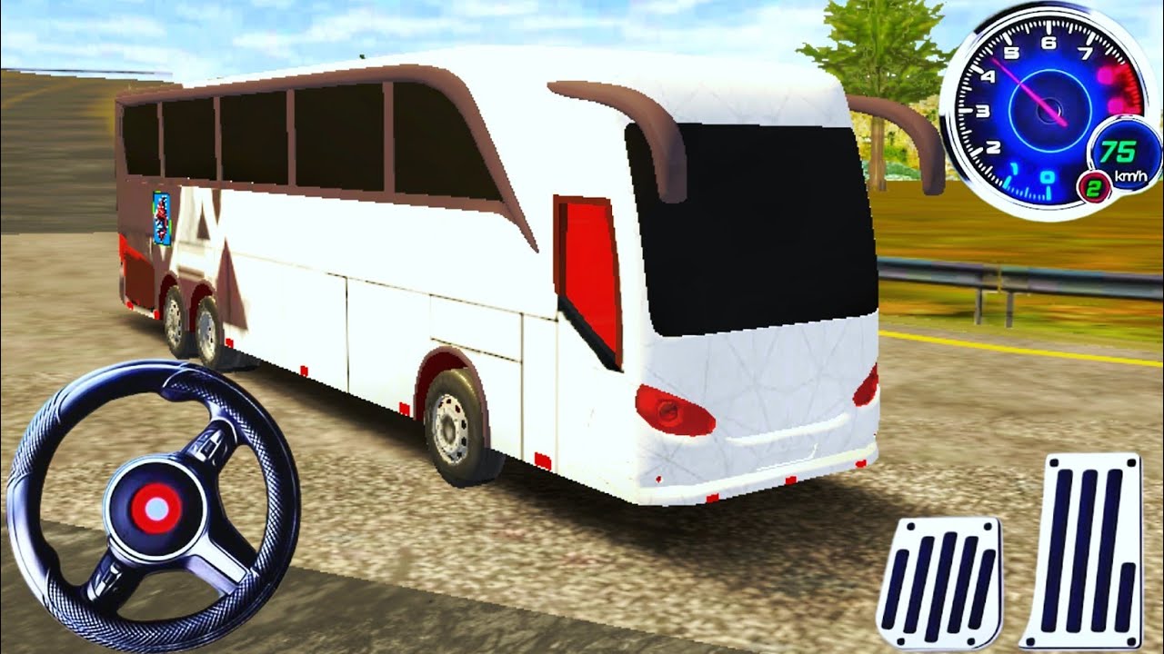 Bus Simulator New Coach#11- USS New Coach Bus - Brasil Mini Bus Driving ...