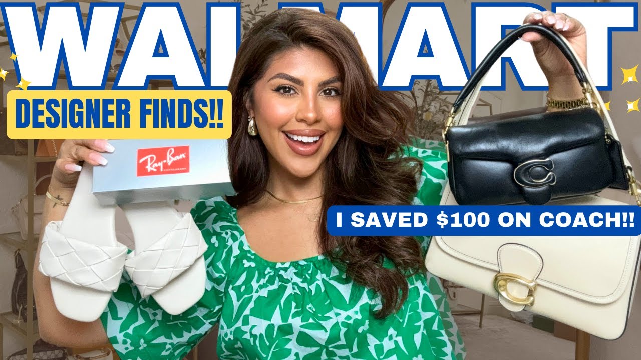 OMG! DESIGNER BRANDS AT WALMART!! COACH, RAY-BAN, VERSACE & MORE ...