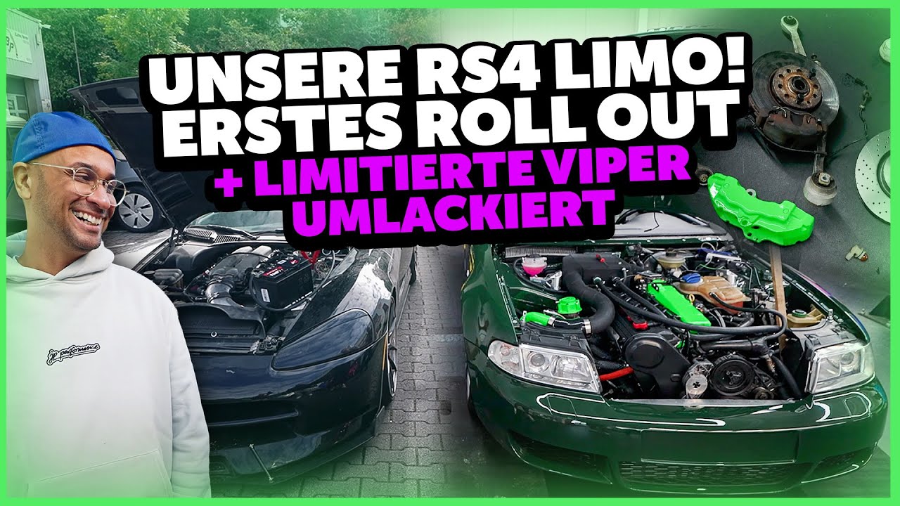 JP Performance - UNSERE RS4 Limo! Das erste Roll out! | Limitierte ...