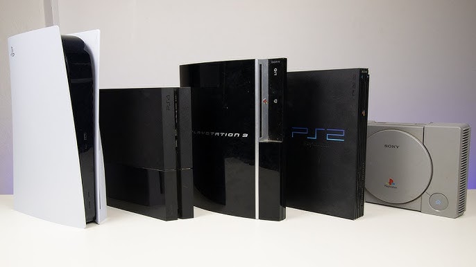 Playstation 1 2 3 4 Comparison
