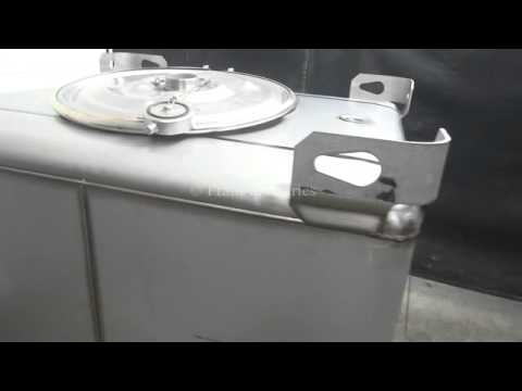 TranStore 304 Stainless Steel 350 Gallon Liquid Storage Tote ...