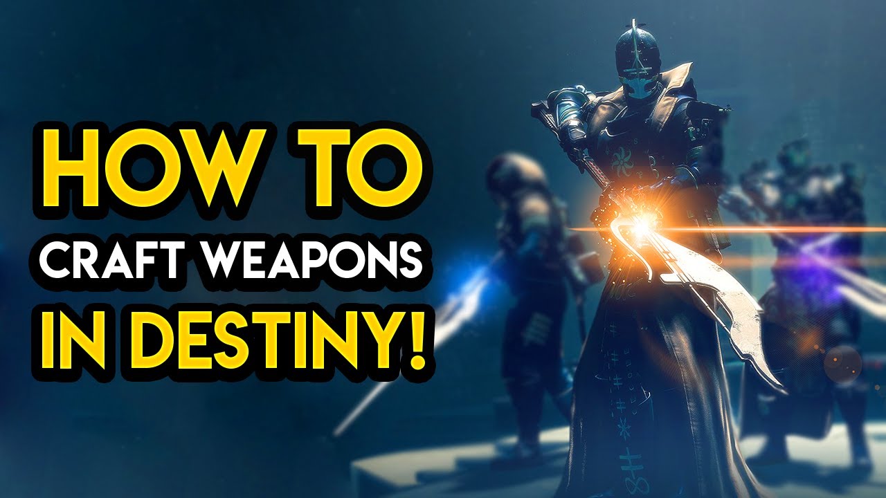 Destiny 2 - HOW TO CRAFT WEAPONS & EXOTICS! WQ Preload, Foundry Gear ...