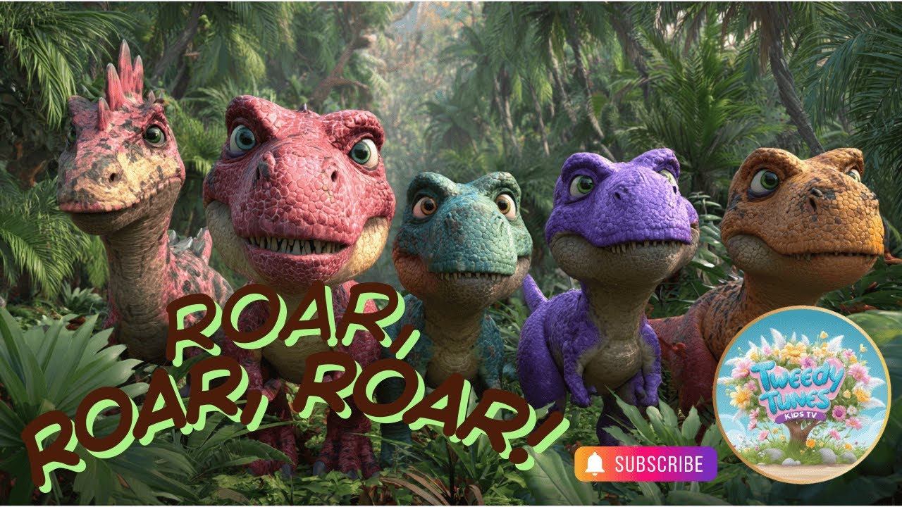 🦖 Roar, Roar, Roar! | Dino Feelings Song for Kids 🎶🦕 Sing, Stomp & Show ...