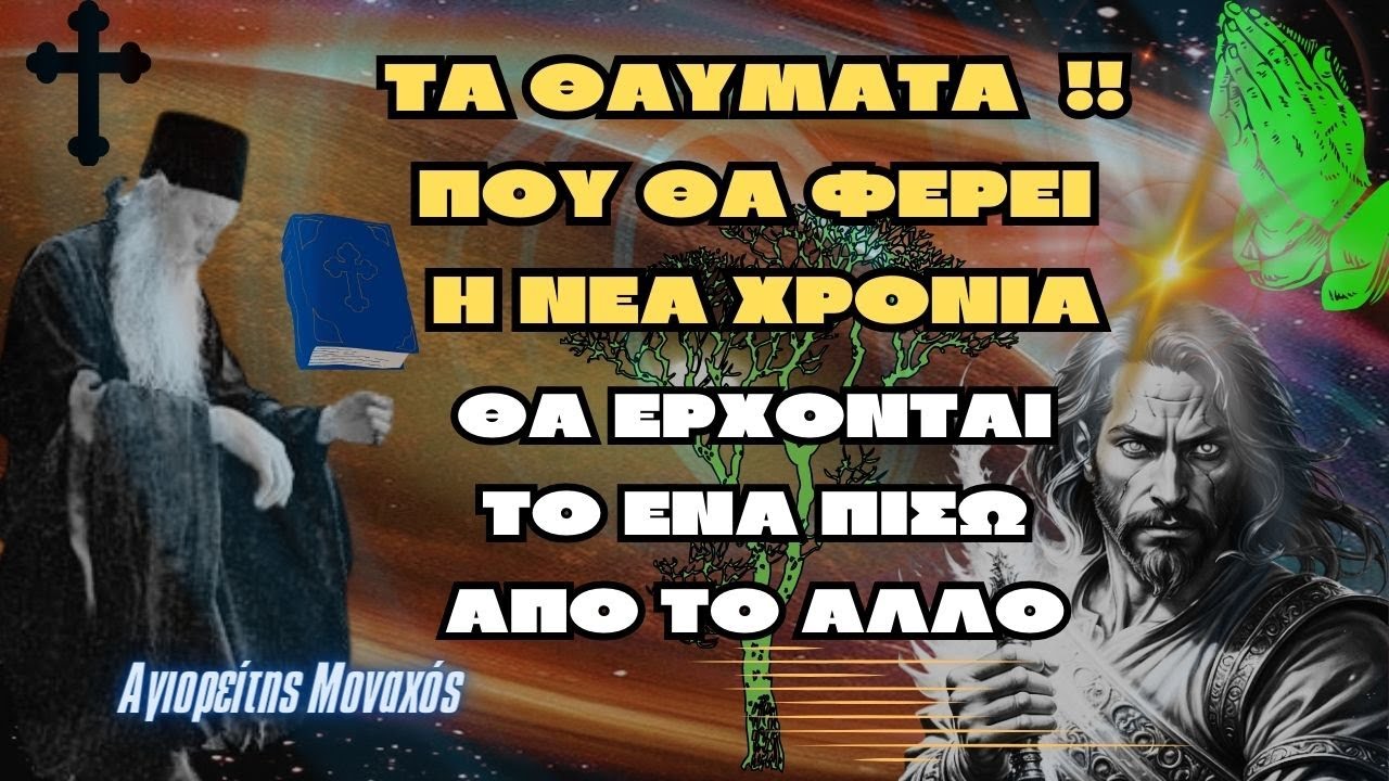 Τα θαύματα θα έρχονται το ένα πίσω από το άλλο - Αγιορείτης Μοναχός ...