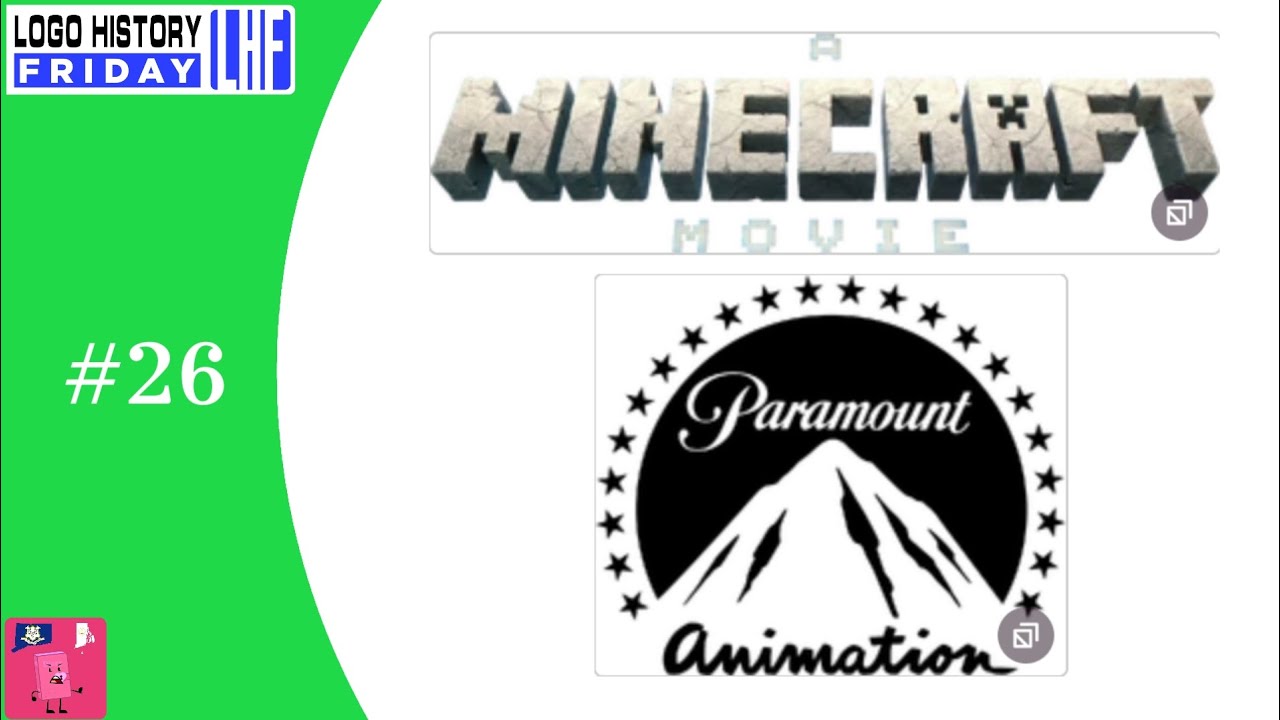 LOGO HISTORY FR 26: A Minecraft Movie & Paramount Animation - YouTube
