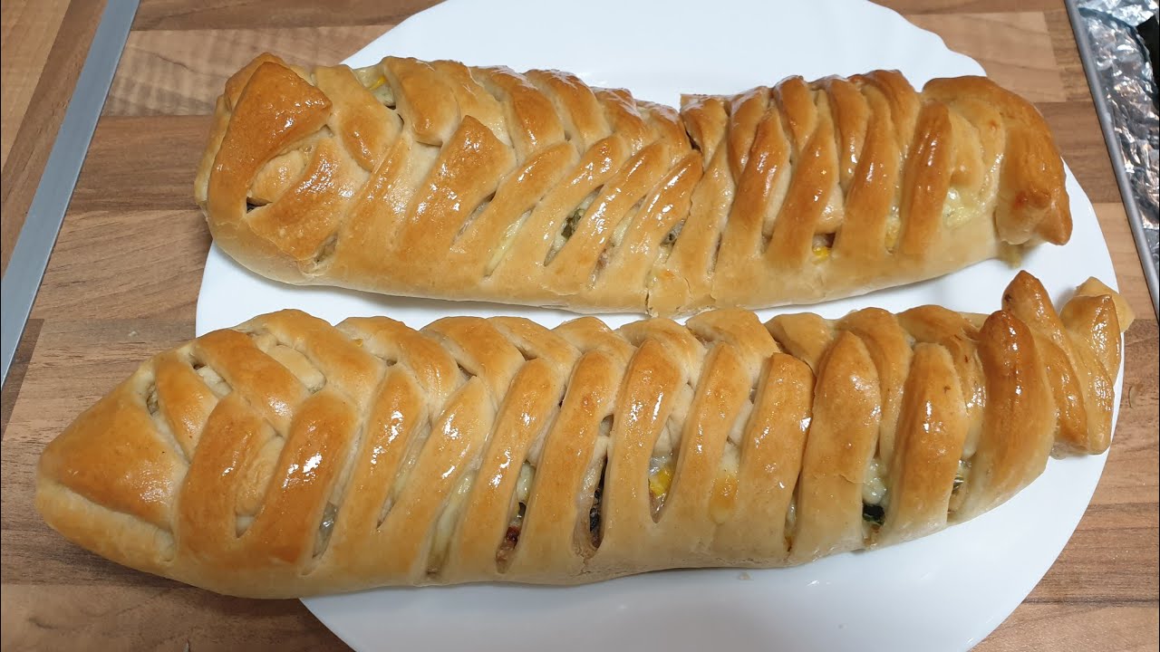 Chicken Pie Bread || How to make || Pakistani Cuisine - YouTube