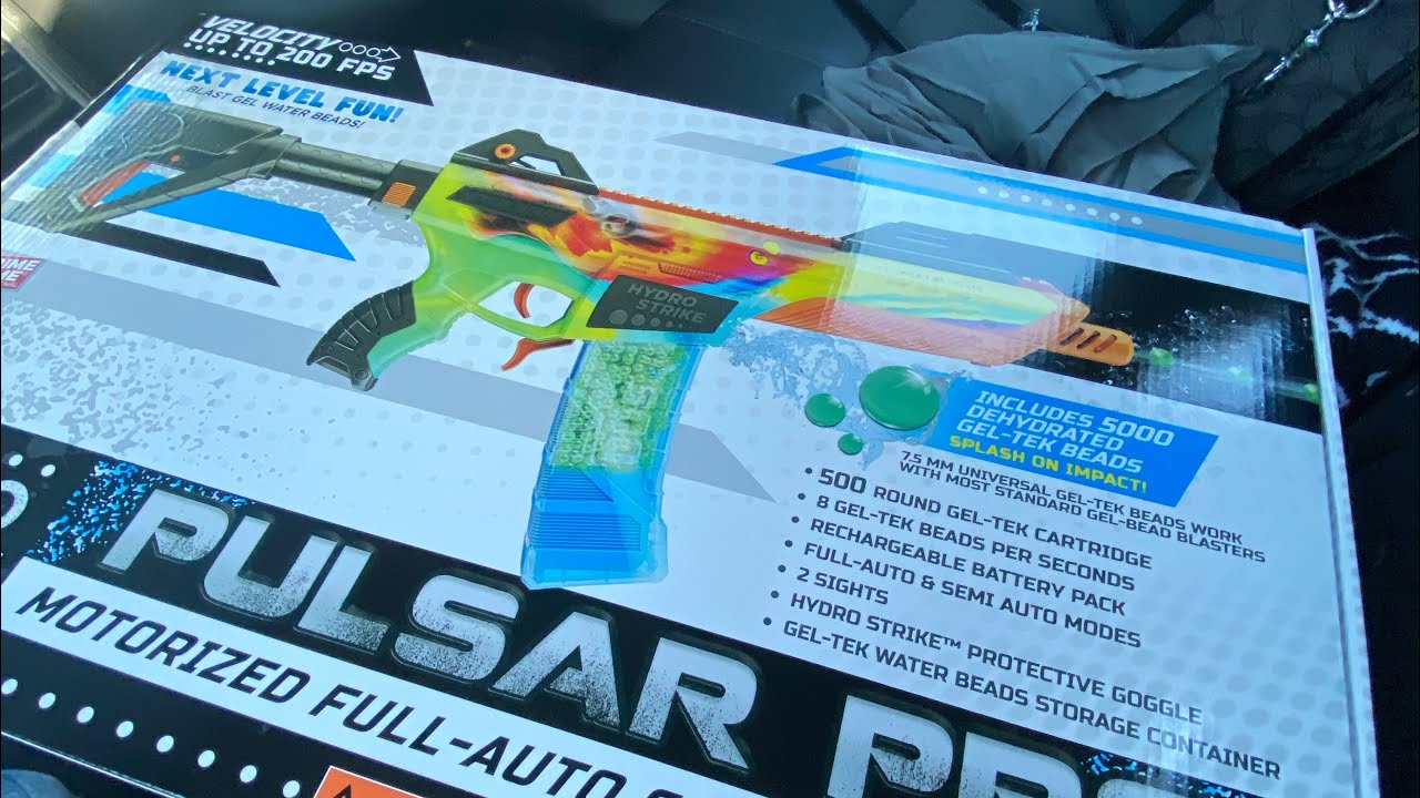 Unboxing hydro strike pulsar pro - YouTube