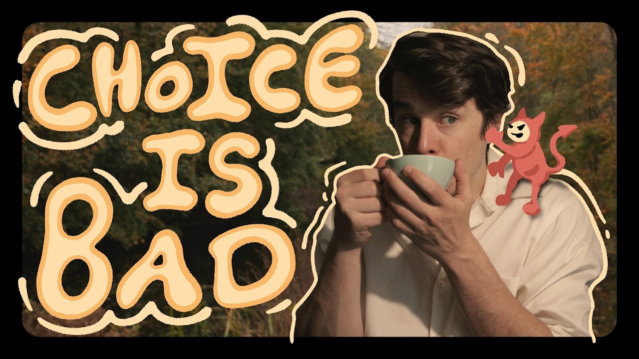 Do Good Games Let You Choose? - YouTube